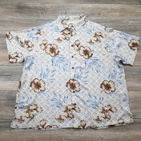 Caribbean Joe | Shirts | Caribbean Mens 3xt Short Sleeve Shirt Hawaiian ...